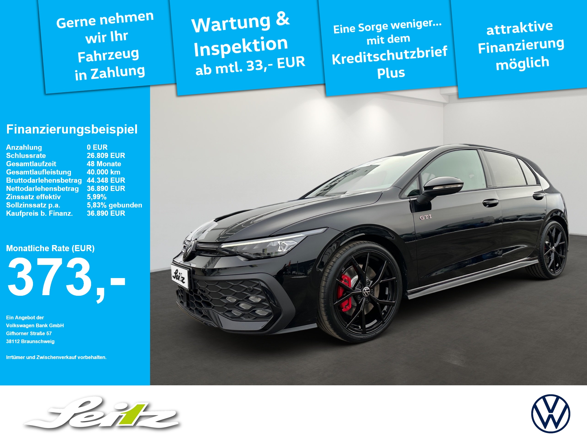 Golf 8 Gti Finanzierung
